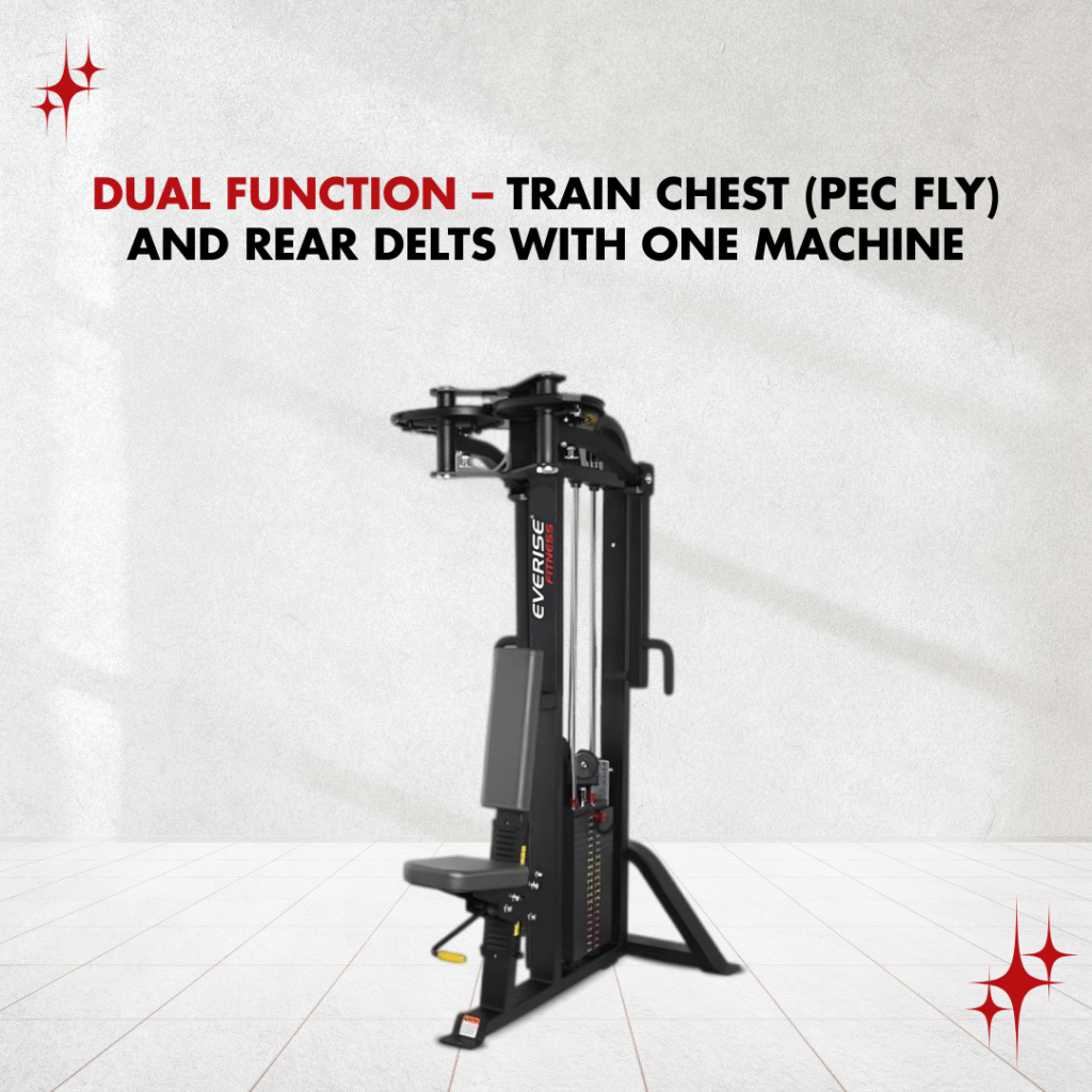 Build Upper-Body Definition: Pec Fly Rear Delt by Everise Fitness